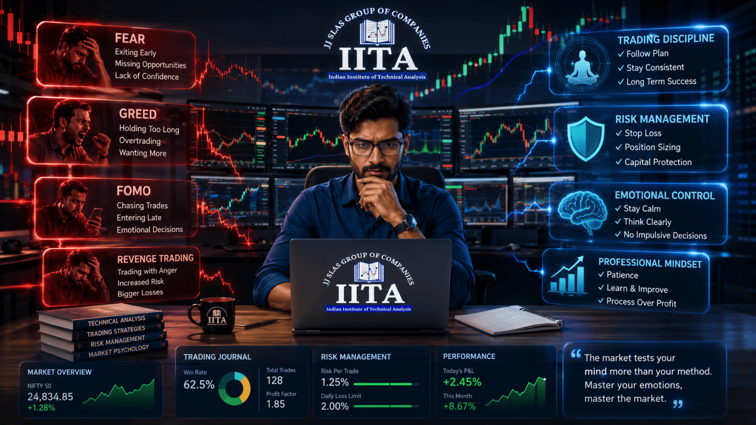Trading Psychology: How to Control Emotions While Trading (2026) | IITA